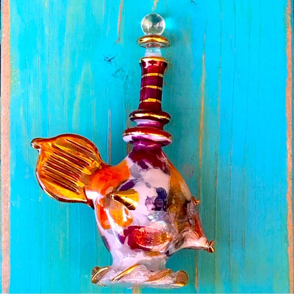 Vintage | Other | Delicate Glass Fish Shaped Perfume Bottle | Poshmark